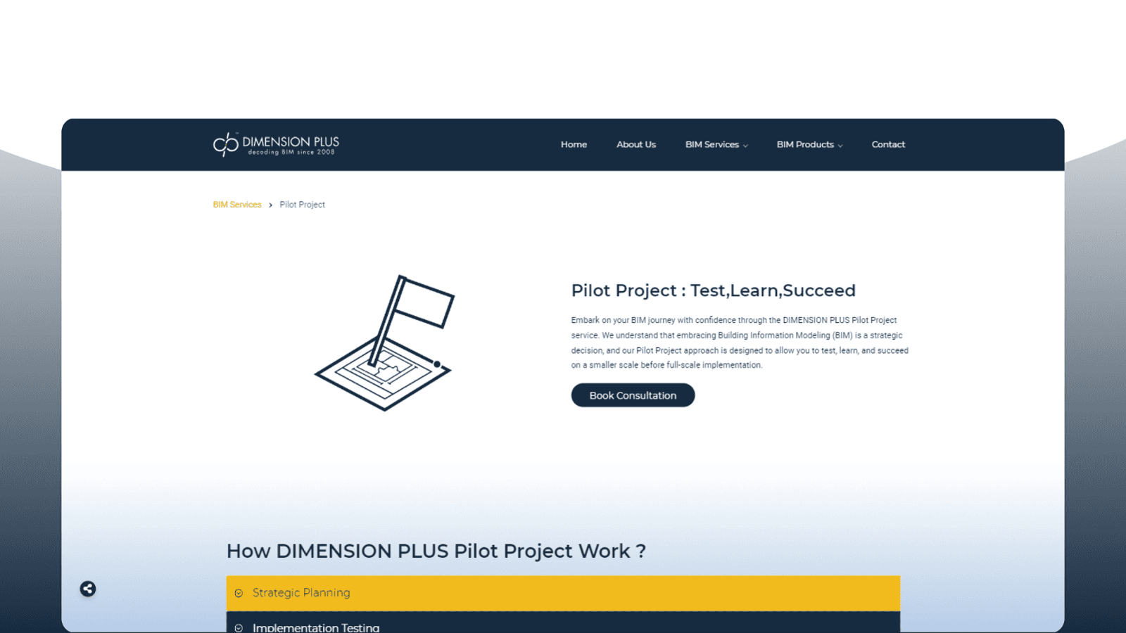 BIM Pilot Project - Test BIM Strategies with Real-World Applications